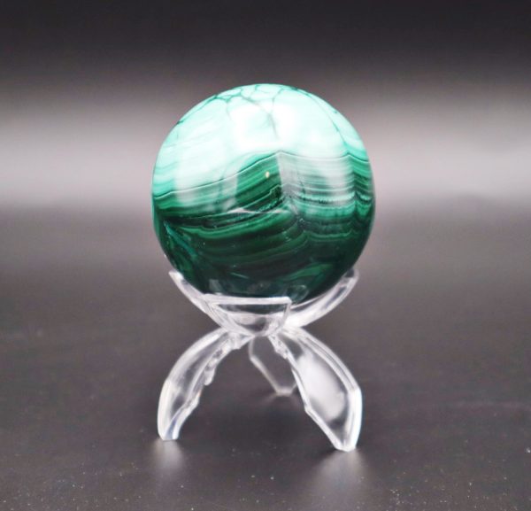 Malachite sphere - The Lizzadro Museum of Lapidary Art