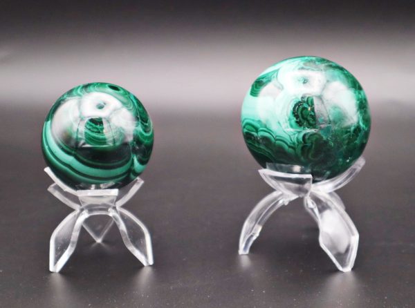 Malachite sphere - The Lizzadro Museum of Lapidary Art