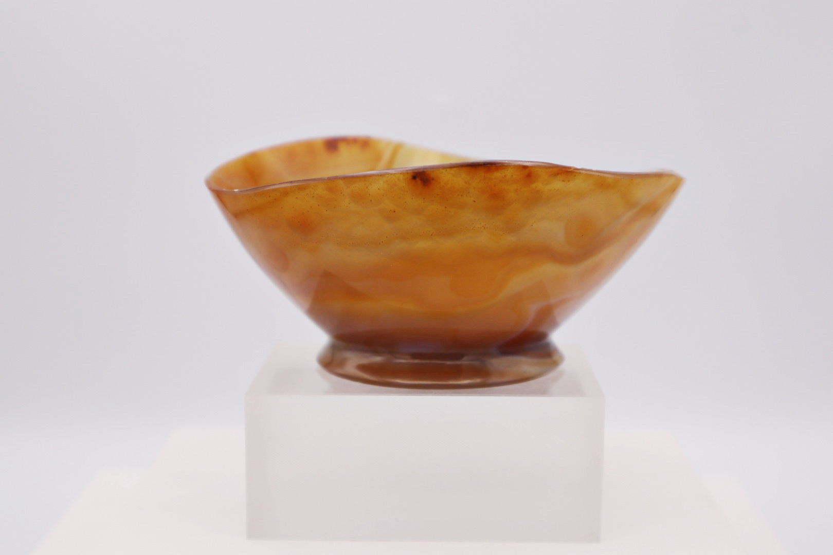 (Deaccessioned) Agate bowl - The Lizzadro Museum of Lapidary Art